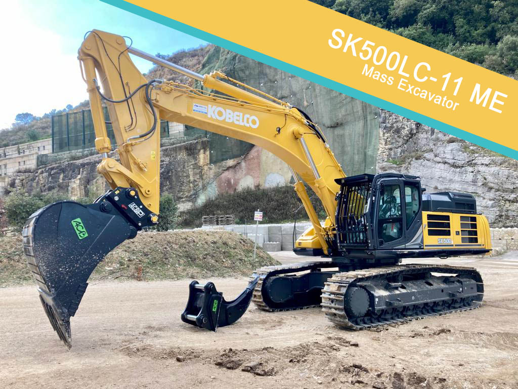 Kobelco SK500LC-11 ME : Préparation et configuration - COMET-PRO-BTP